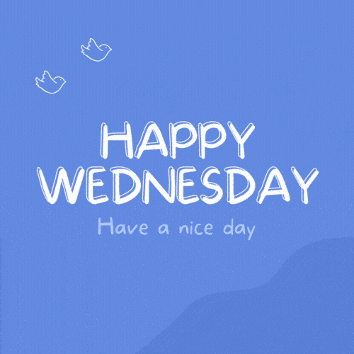 Animated Good Morning Happy Wednesday Gif Images Free Download